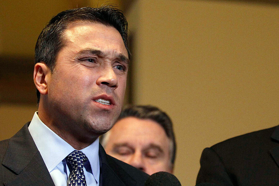 Rep. Michael Grimm rips reporter. Why so angry? - CSMonitor.com
