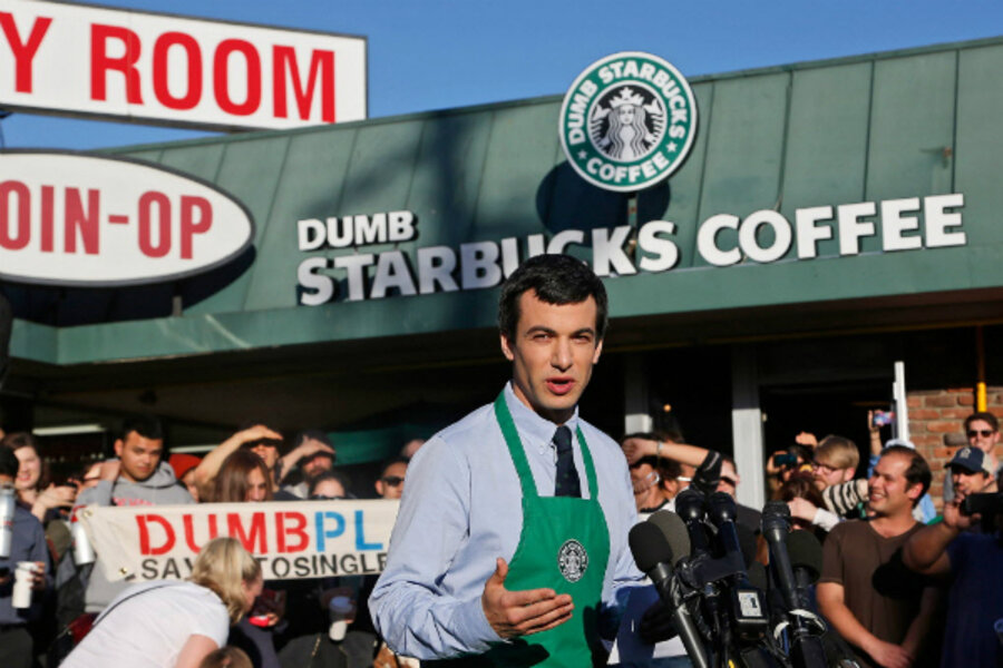 Dumb Starbucks: Funny, yes. But is it legal? - CSMonitor.com
