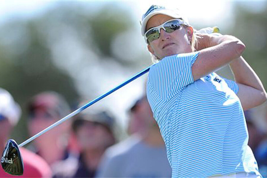 Karrie Webb battles strong winds to win her fifth Australian Open ...