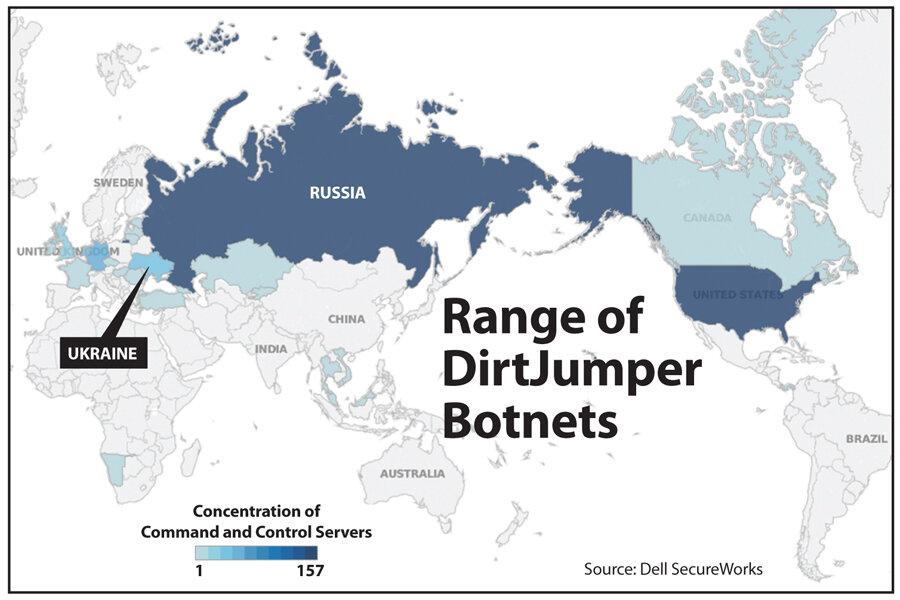 Massive cyberattacks slam official sites in Russia, Ukraine - CSMonitor.com