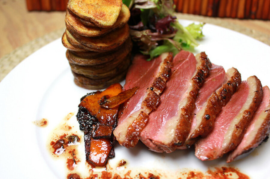 Roast Duck Tataki Sous Vide Duck Breast | Umami