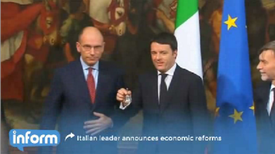 New Italian premier proposes ambitious economic reform - CSMonitor.com