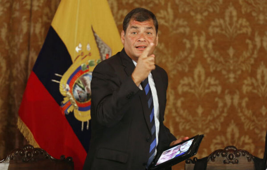 Does Ecuador's leader aspire to a perpetual presidency? - CSMonitor.com