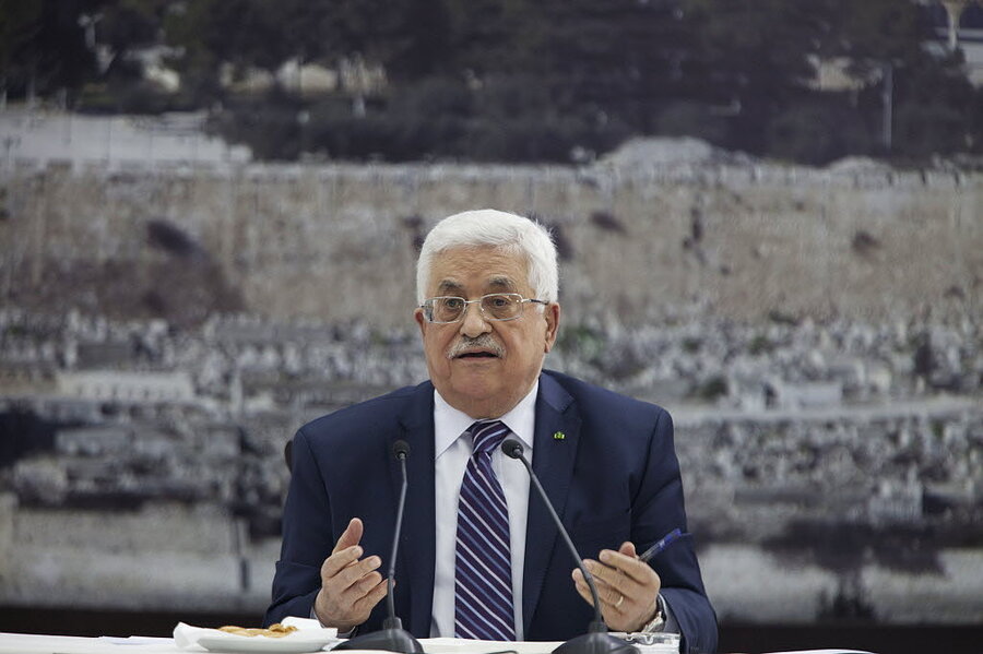Does Palestinian leader's surprise move signal end of Mideast peace ...