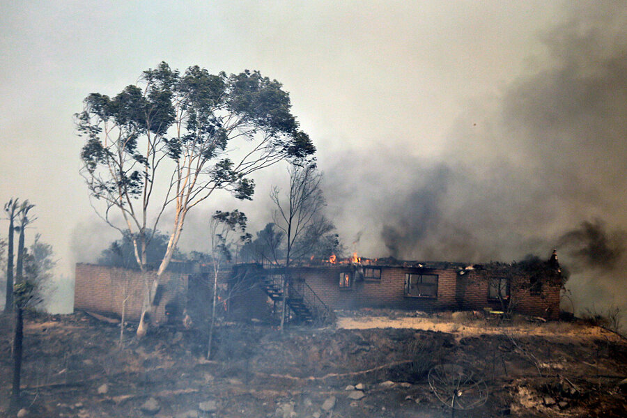 San Marcos fire: One of nine California wildfires roars to life ...