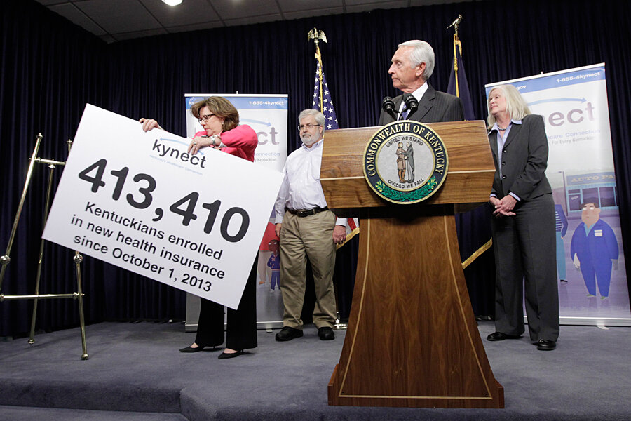 Senate race: Mitch McConnell, Kentucky voters out of step on Obamacare ...
