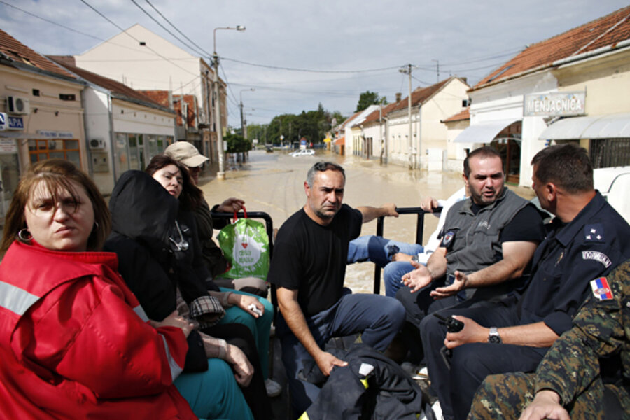 Balkans, riven by war, come together to fight floods - CSMonitor.com