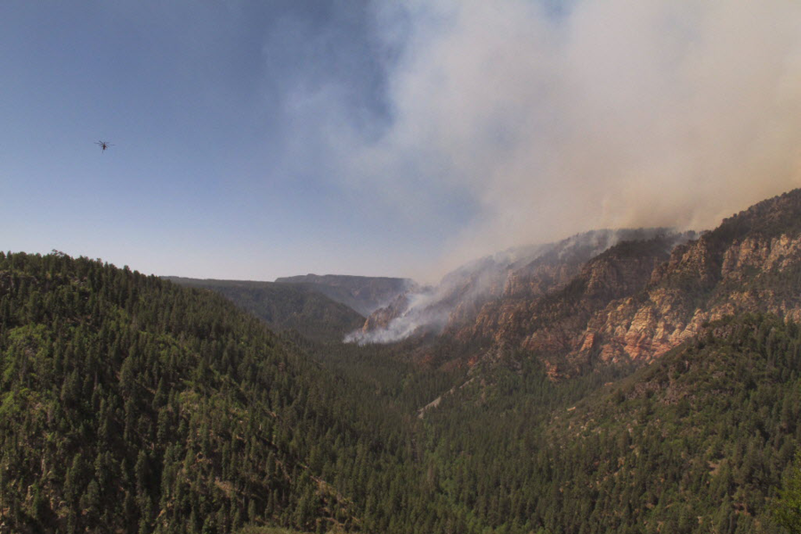 Arizona wildfire doubles in size, more crews head for conflagration ...