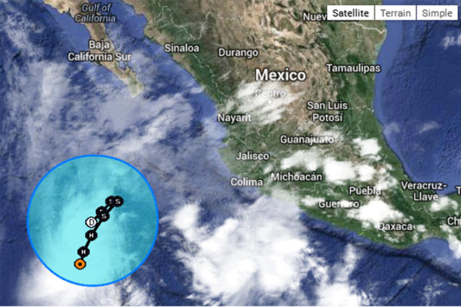 Hurricane Amanda rallies briefly, surprising scientists - CSMonitor.com