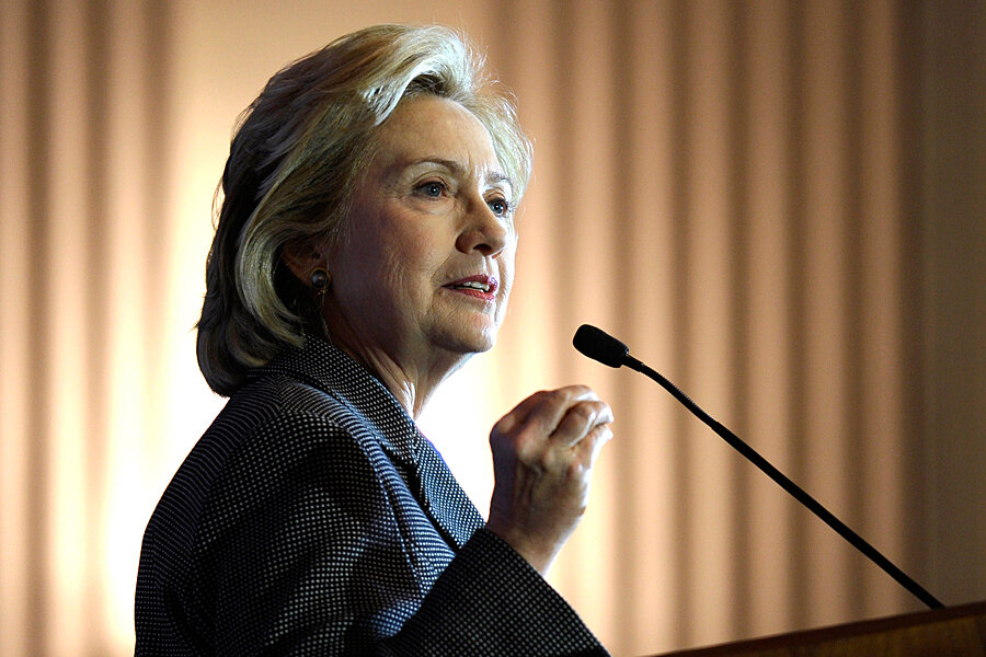 Hillary Clinton book tour: Is it just politics? - CSMonitor.com