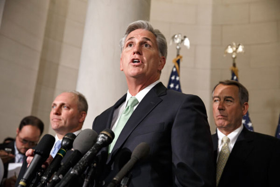 House Republicans elect new leaders: Who are they? - CSMonitor.com
