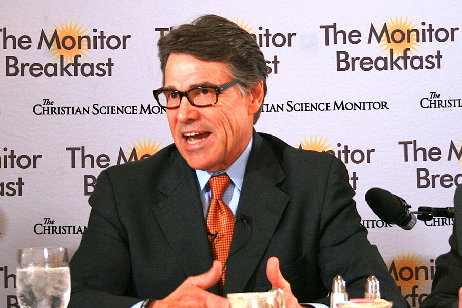 Texas Gov. Rick Perry: not yet a 2016 candidate, but sure sounding like ...