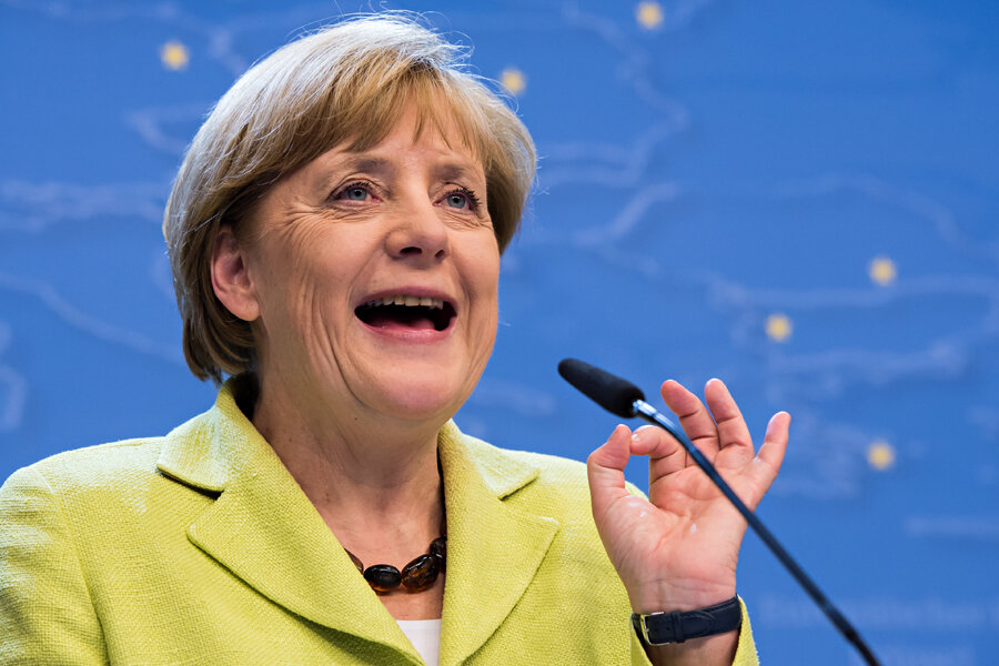 So very Merkel: German chancellor celebrates 60th with brainy lecture ...