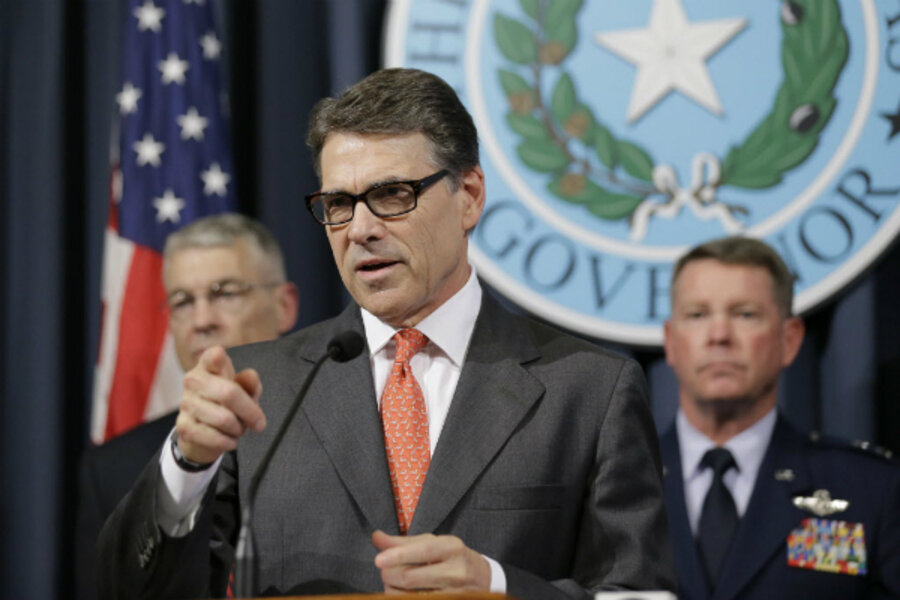 Rick Perry sends Texas National Guard forces to border. What are their ...