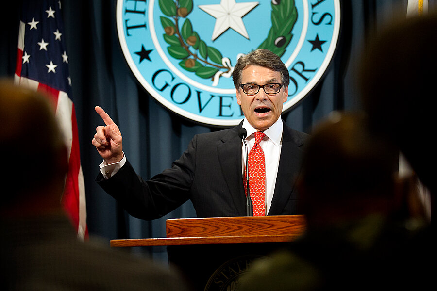 Could Rick Perry benefit from indictment? - CSMonitor.com