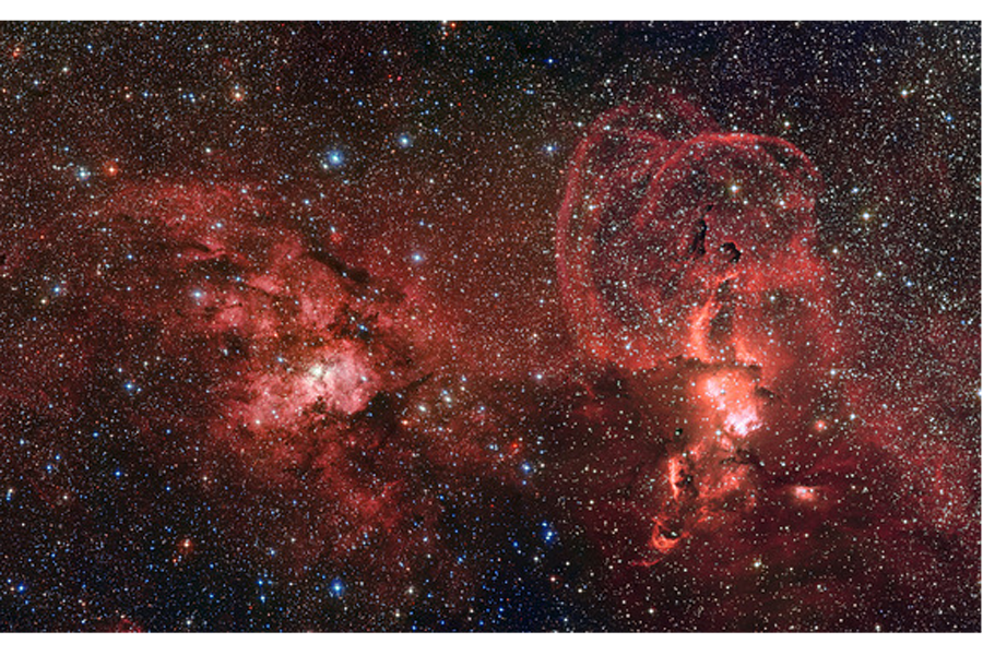 Telescope captures spectacular view of nebula, star cluster - CSMonitor.com