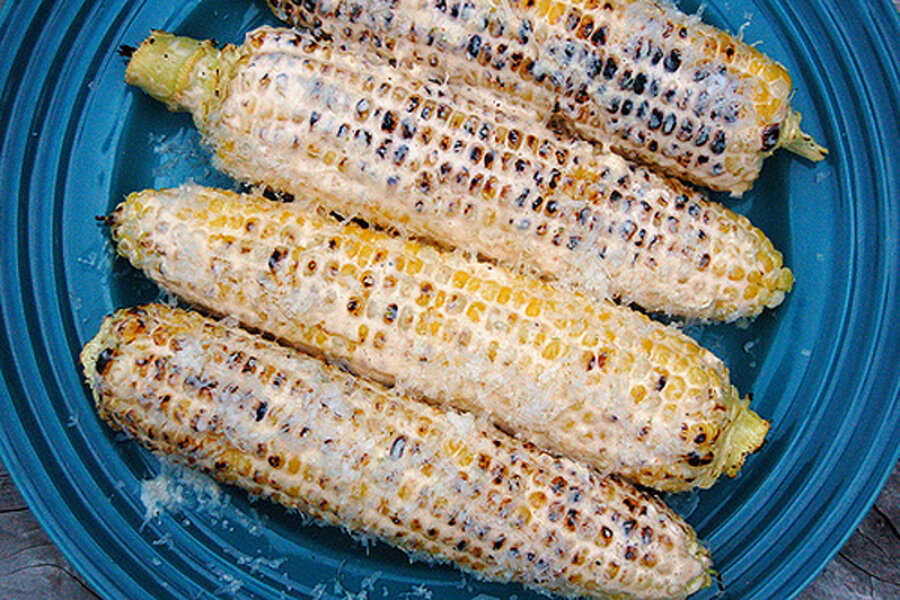Slather that grilled corn with sriracha-lime-honey mayonnaise ...
