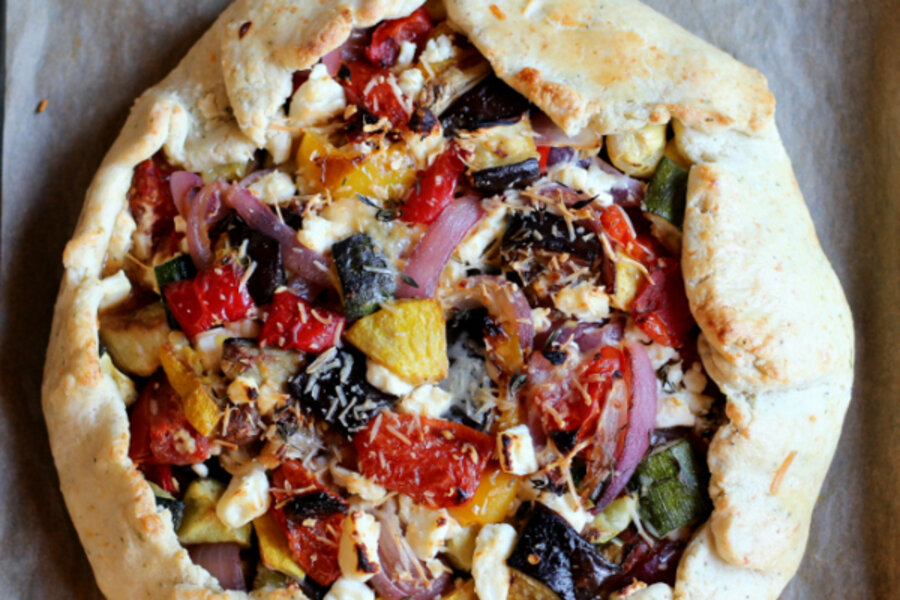 Farmers' market vegetable tart - CSMonitor.com