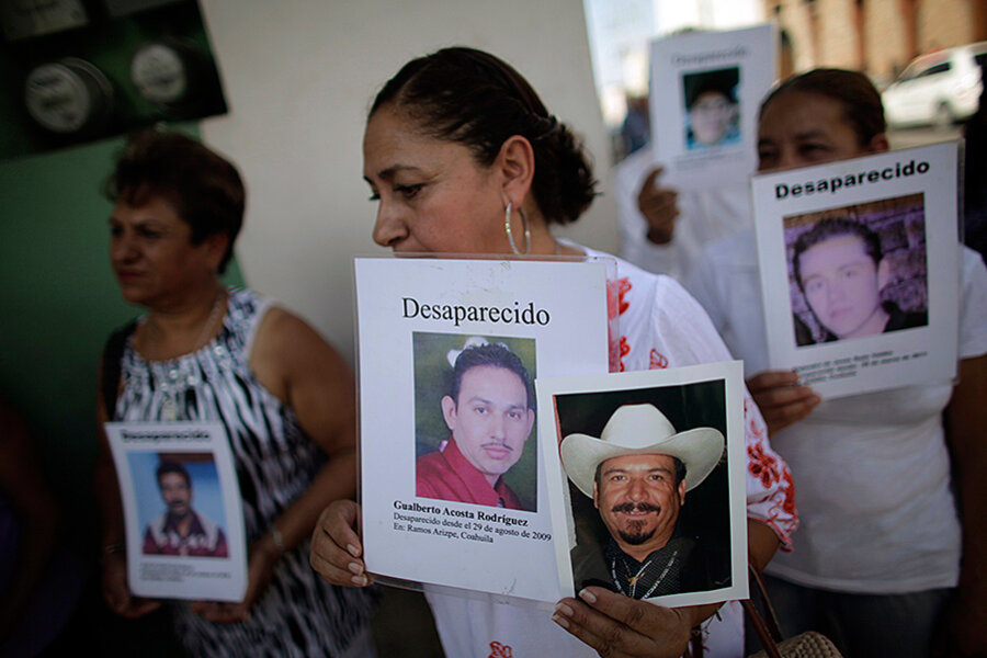 Searching for Mexico's disappeared: One mother's journey - CSMonitor.com