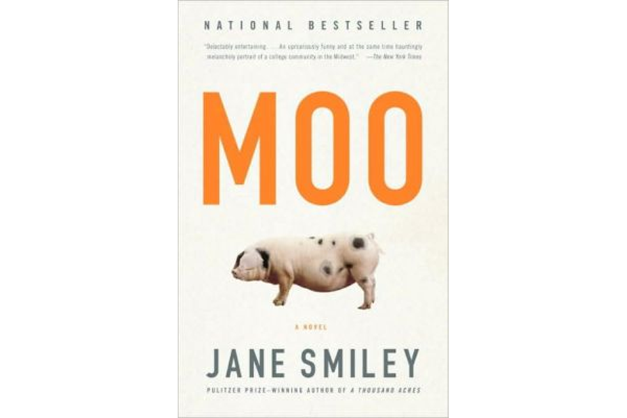 Why is the university in 'Moo,' by Jane Smiley, known as 'Moo U ...