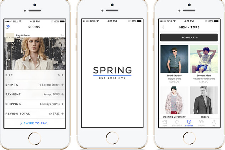 New iOS shopping app lets users 'follow' brands of their choosing ...