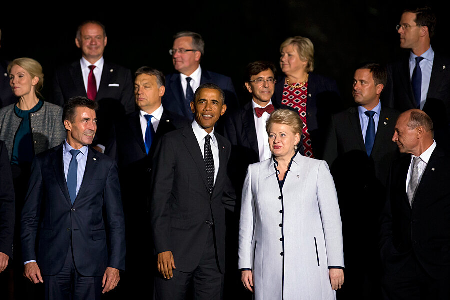 At NATO summit, vows of renewed efforts to contain Russia - CSMonitor.com