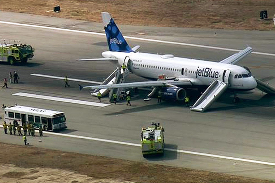 JetBlue flight makes emergency landing in Calif. over 'overheat warning ...