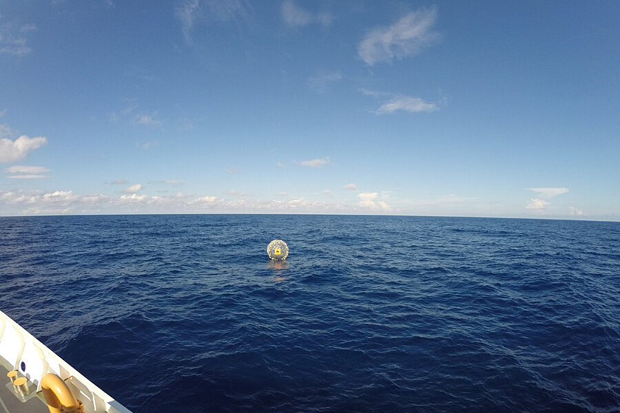 Reza Baluchi, man in bubble, rescued by Coast Guard - CSMonitor.com