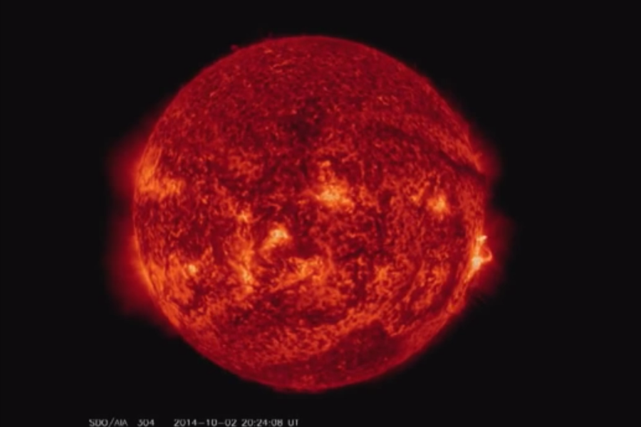 Watch this spectacular explosion on the sun - CSMonitor.com