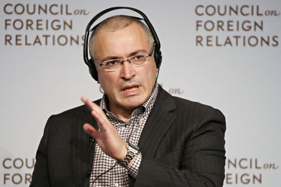 Can ex-oligarch Khodorkovsky become Putin's nemesis? - CSMonitor.com