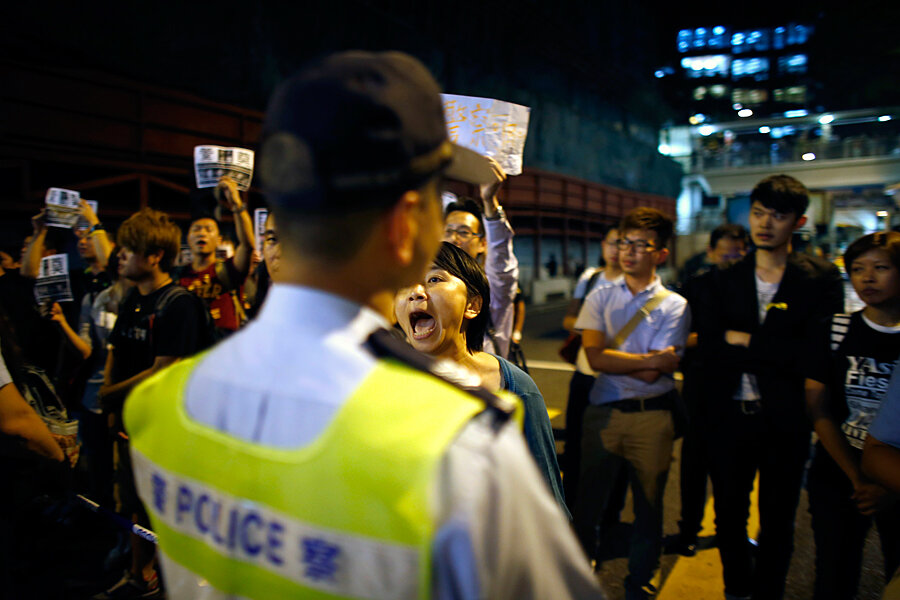 Video Of Hong Kong Police Beating Riles Protest Movement