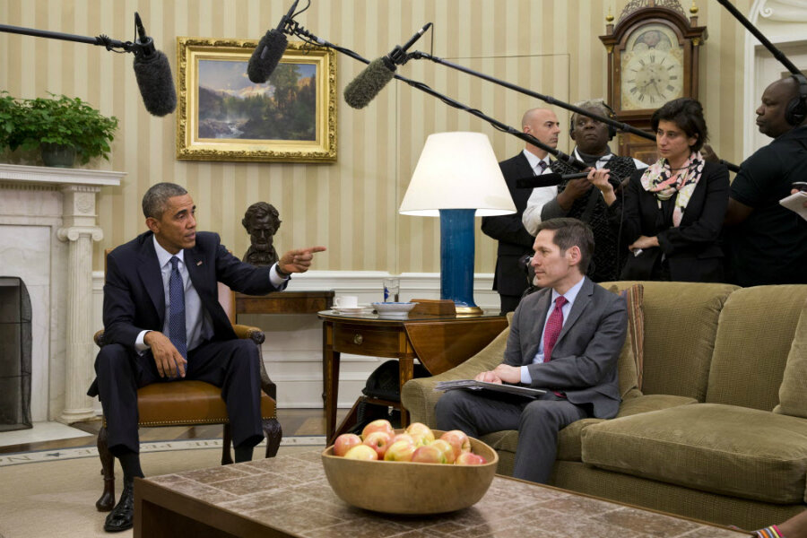 Obama talks 'Ebola czar,' travel ban - CSMonitor.com