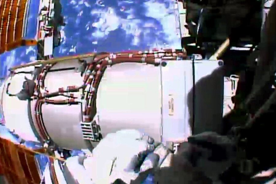 Astronauts restore full power to International Space Station ...