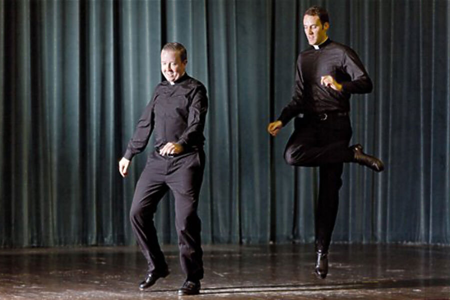 Watch dancing priests: Sacrilegious or just plain fun? - CSMonitor.com