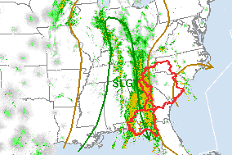 Four Southern states under tornado watch - CSMonitor.com