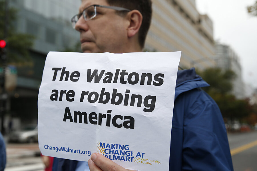 Wal-Mart defends food drive for employees, amid criticism - CSMonitor.com