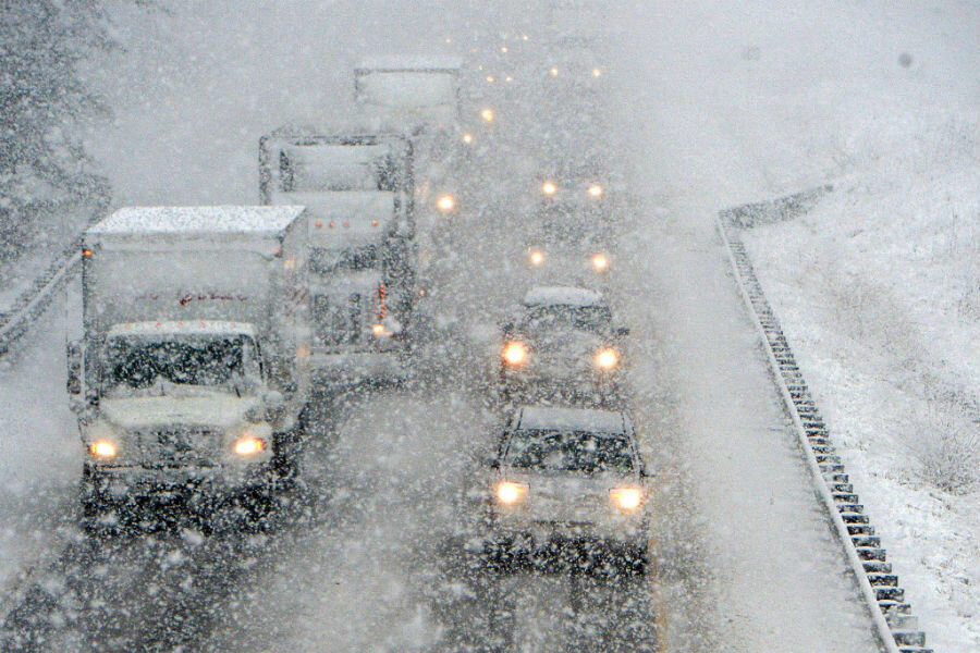 Heavy snow, sleet, rain muck up Thanksgiving travel: Where will it be ...