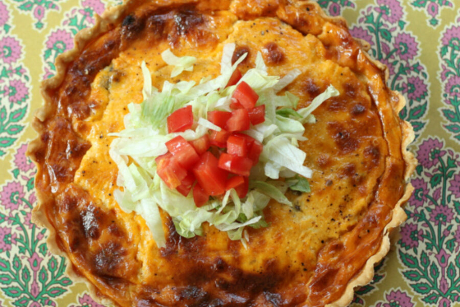 Cheeseburger quiche - CSMonitor.com