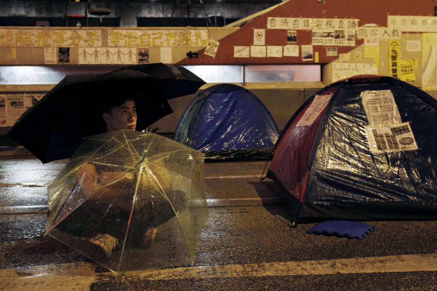 Hong Kong 'Umbrella' protest thrives on diversity, from Admiralty to ...