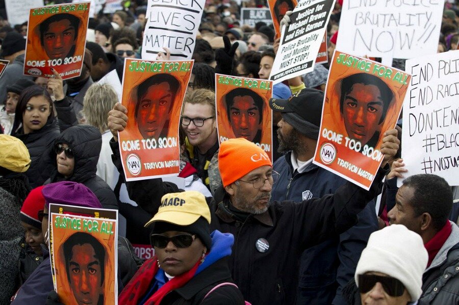 Thousands march against police brutality, many more with signatures ...