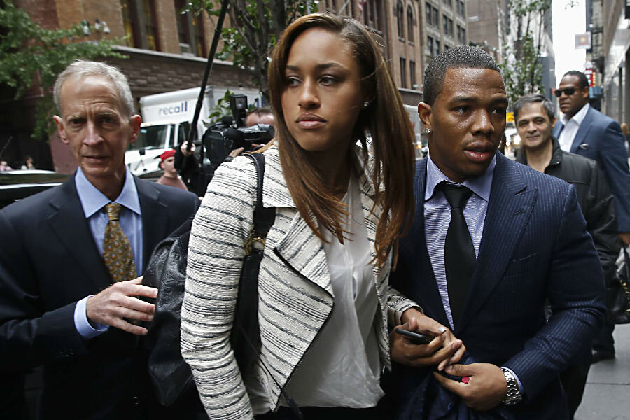 New video Ray Rice's lawyer did not want made public - CSMonitor.com