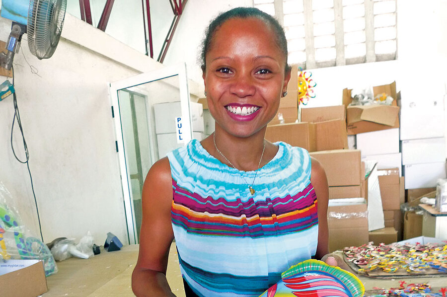 Magalie Dresse is helping Haiti move beyond handouts - CSMonitor.com Magalie Dresse is helping Haiti move beyond handouts - CSMonitor.com