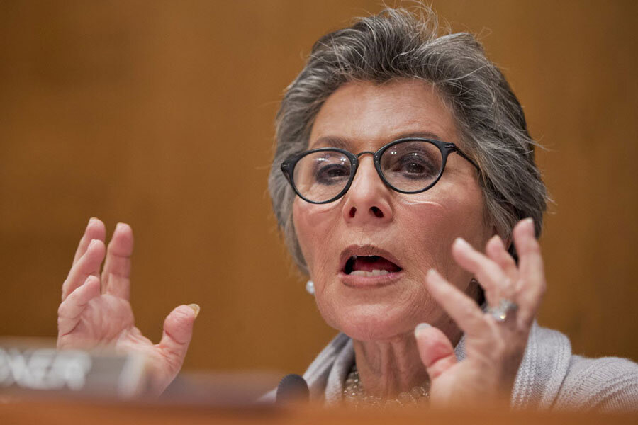 Barbara Boxer to retire from Senate: Start of tectonic change in ...