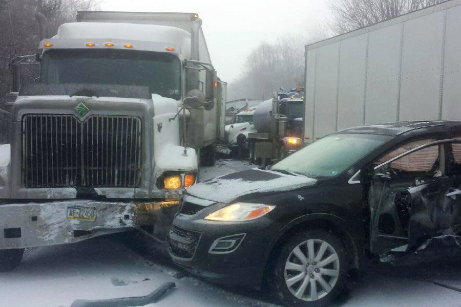 Two dead following multi-vehicle crash on Penn. interstate - CSMonitor.com