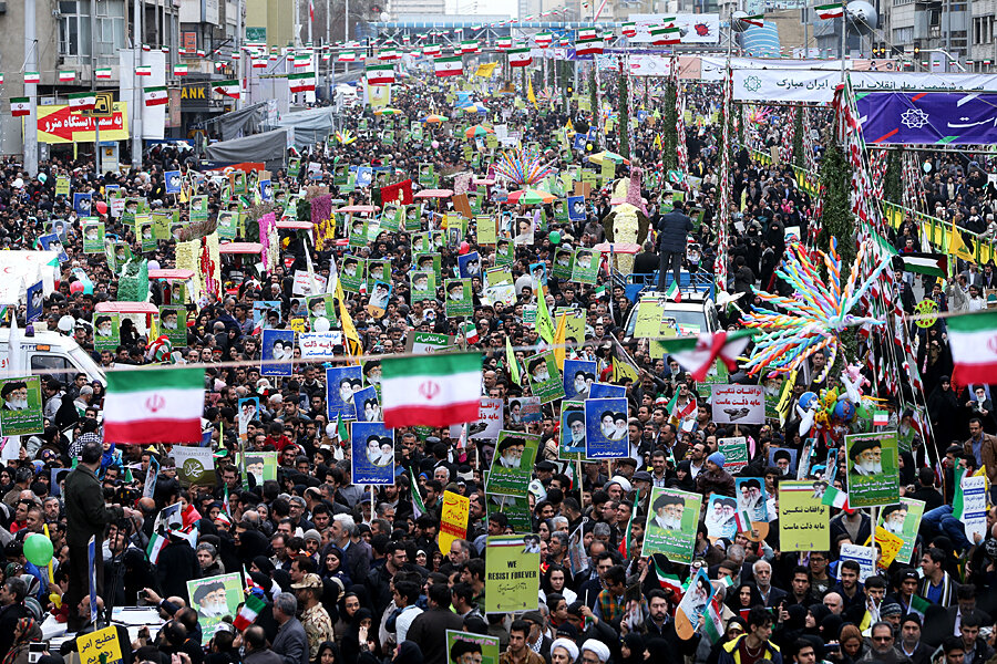 Iran marks Islamic Revolution anniversary with massive rallies, amid ...