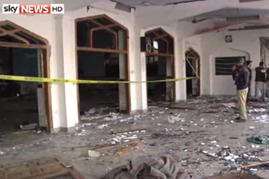 Taliban attacks Pakistan Shiite mosque, killing 20 - CSMonitor.com