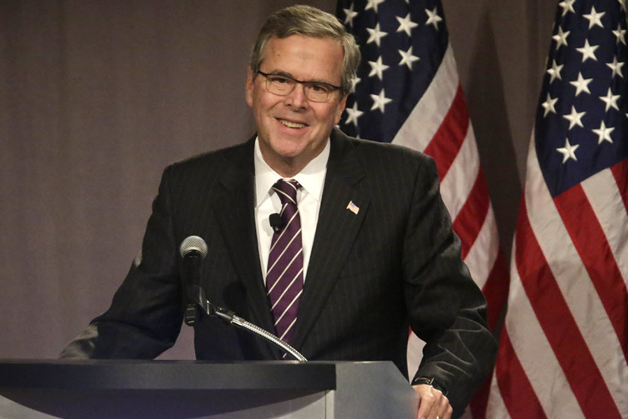 'I am my own man' on foreign policy, Jeb Bush says – not his father or ...