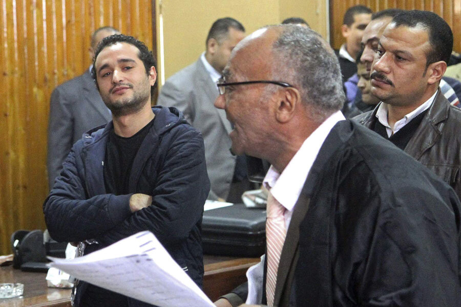 Egyptian activist, 229 others face lifetime jail sentences for protests ...