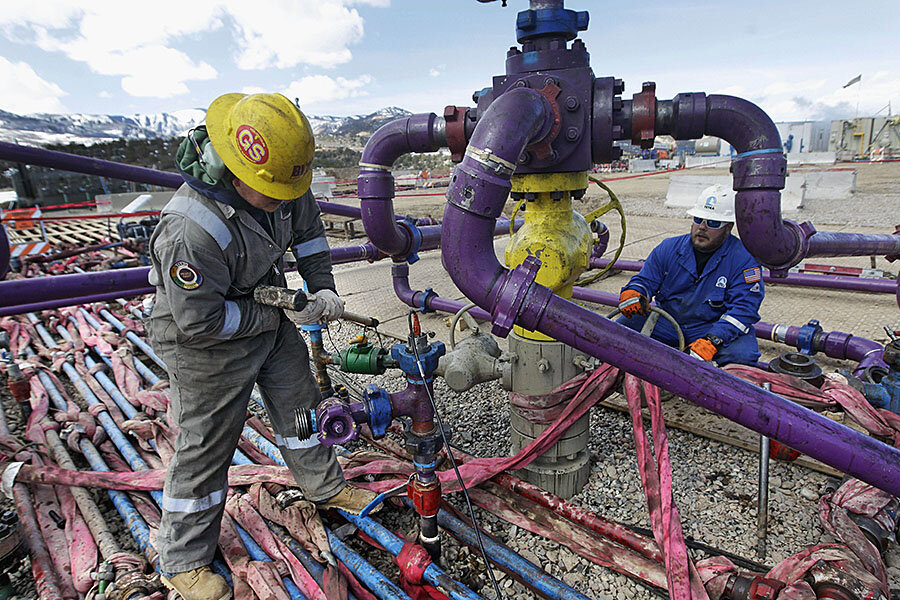 Finding solutions for a fracking wastewater problem - CSMonitor.com