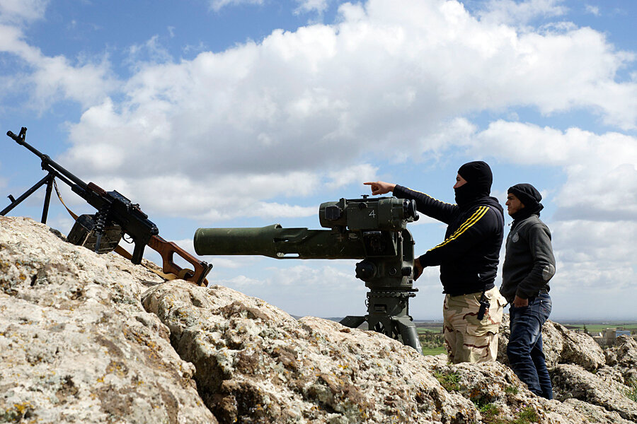 Syrian rebels' march on Damascus becomes fight for their survival ...